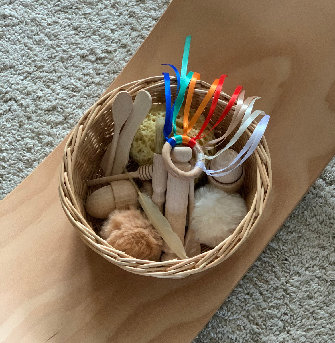 Carla’s Treasure Sensory Basket - 15 objects – Carla's Treasure